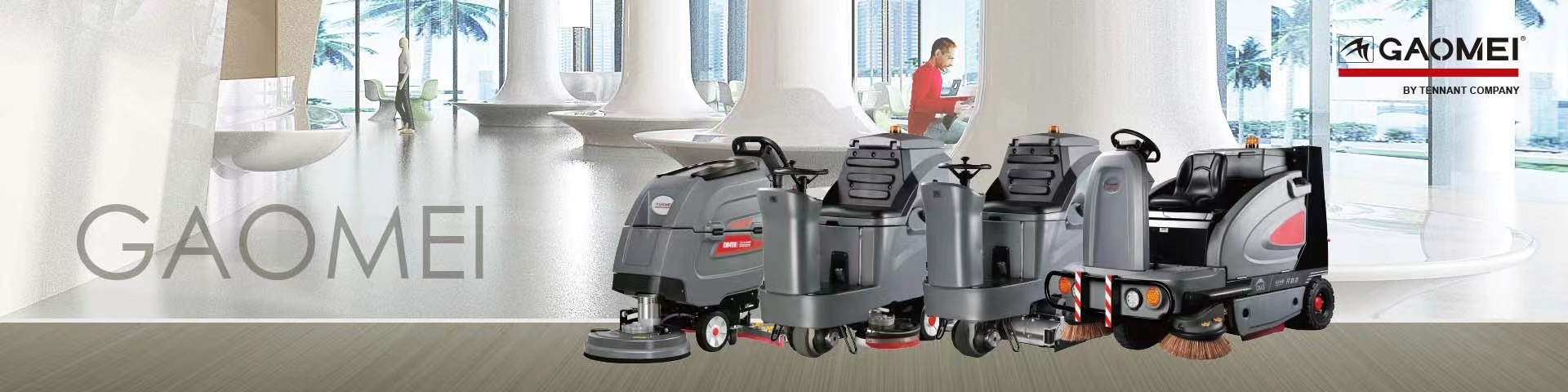 Floor scrubber, floor sweeper, Hefei Gaomei Cleaning Equipment Co., Ltd.